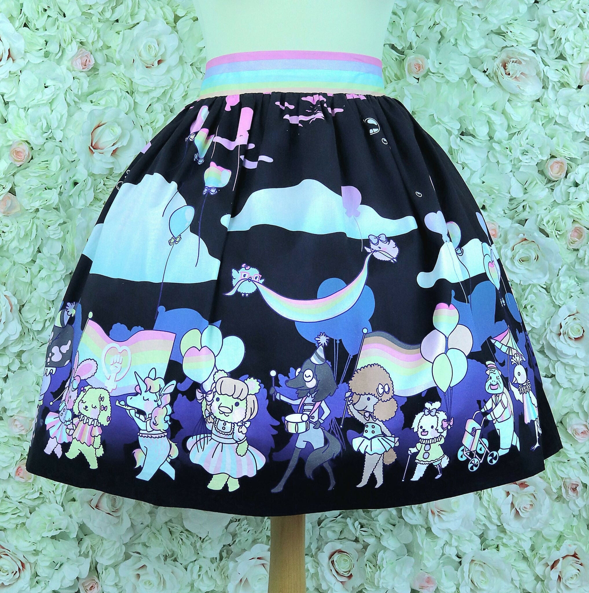Rainbow Parade Skirt – Lolita Collective