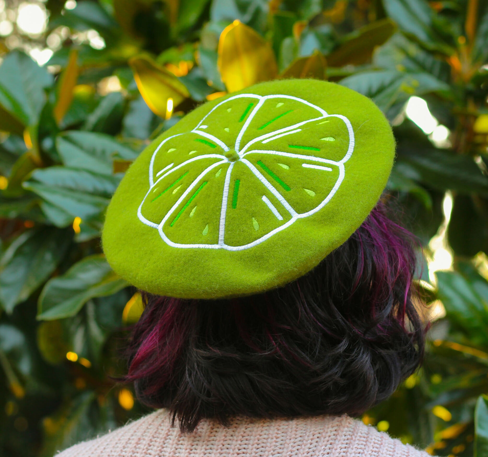 SFS! Citrus Slice Embroidered Beret – Lolita Collective