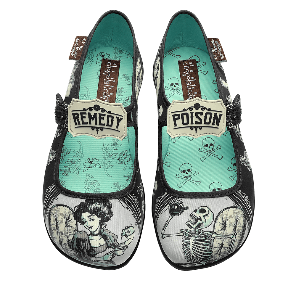Chocolaticas® Drug Store Women's Mary Jane Flat Shoes – Lolita Collective