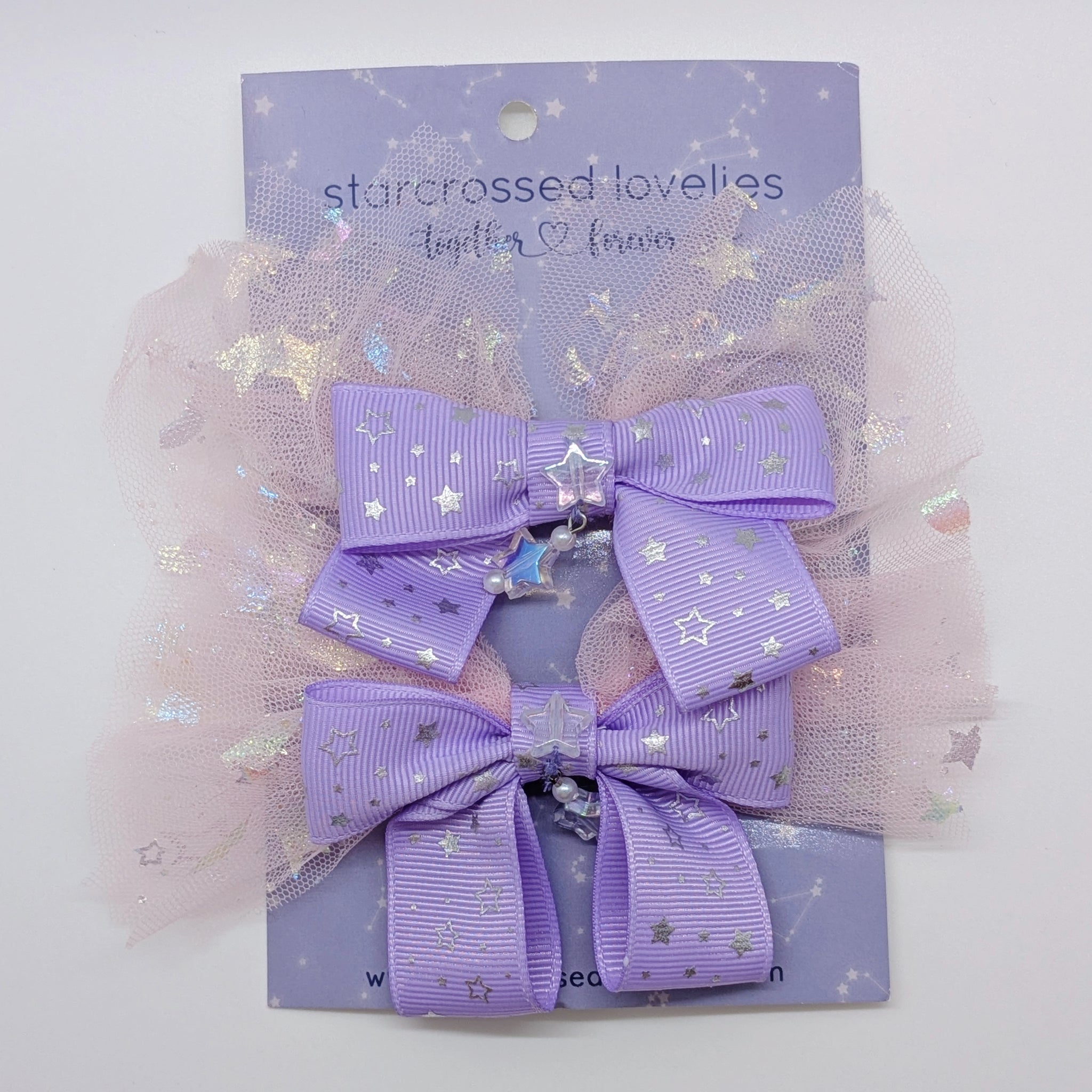 SFS! Iridescent Star Hair Bows – Lolita Collective