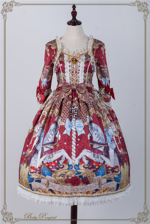 Circus Princess Onepiece in Red – Lolita Collective